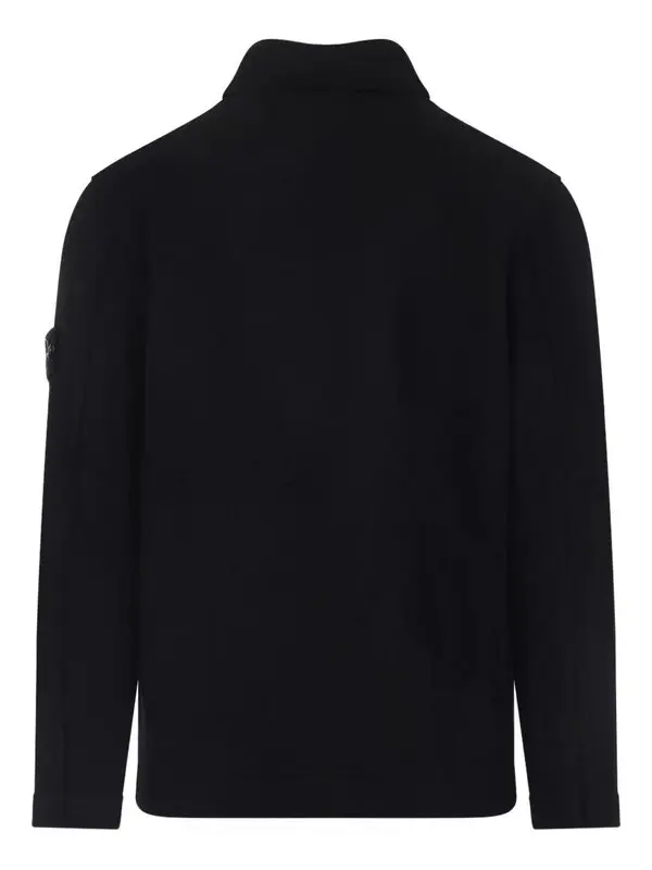 Stone Island Patch-pocket Wool Shirt