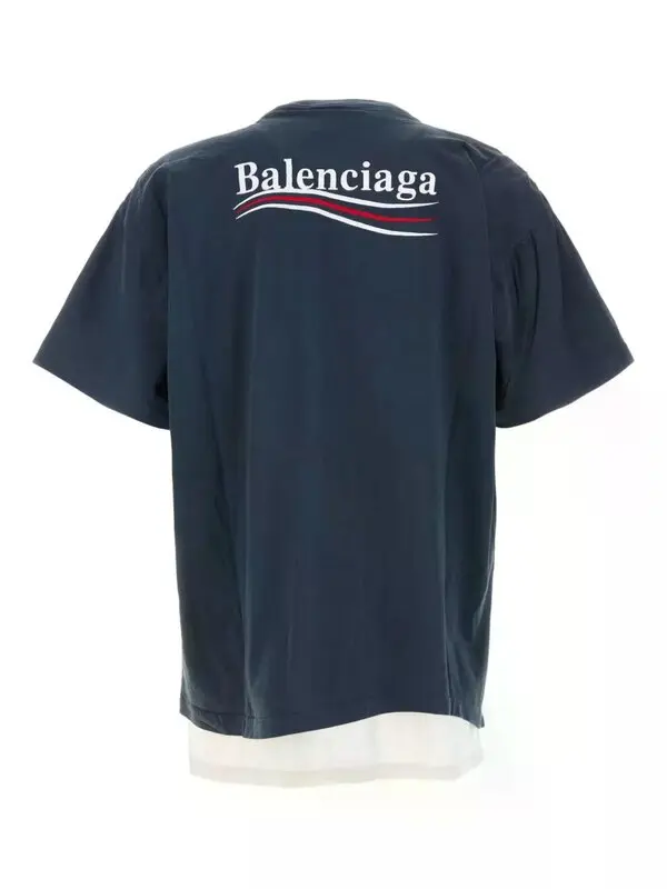 Balenciaga Layered Logo T-shirt
