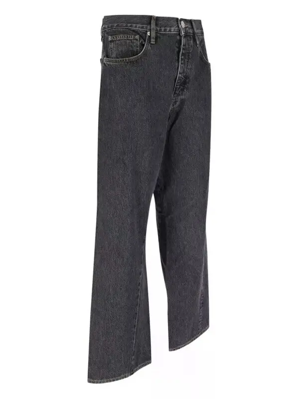 SUNFLOWER Logo-patch Jeans - Grey