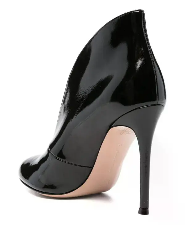 GIANVITO ROSSI 100mm Peep-toe Heeled Pumps