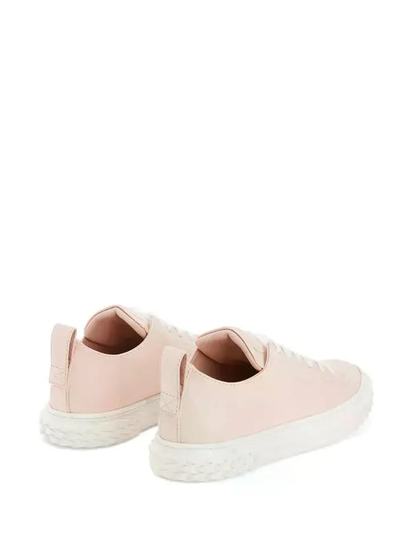 GIUSEPPE ZANOTTI Logo-patch Low-top Trainers