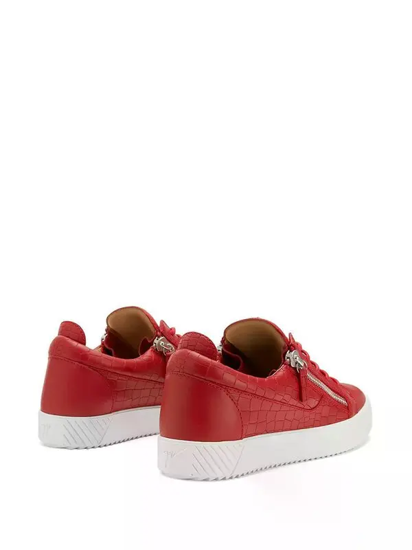 GIUSEPPE ZANOTTI Frankie Low-top Sneakers - Red
