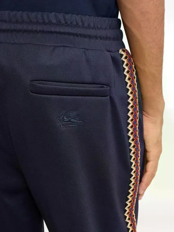 Etro Embroidered-band Trousers