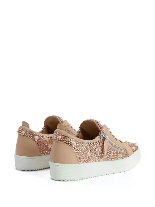 GIUSEPPE ZANOTTI Gail Stud-embellished Sneakers