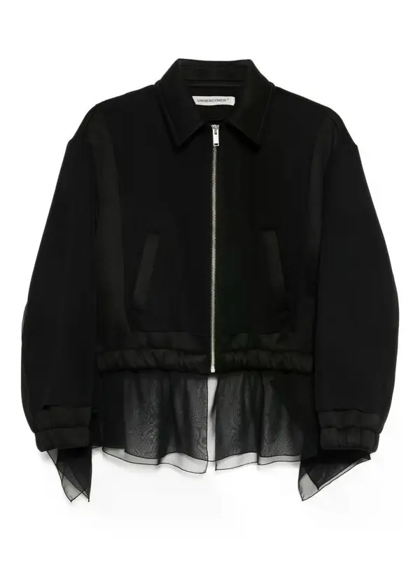 Undercover Elastic-waist Zip-front Jacket