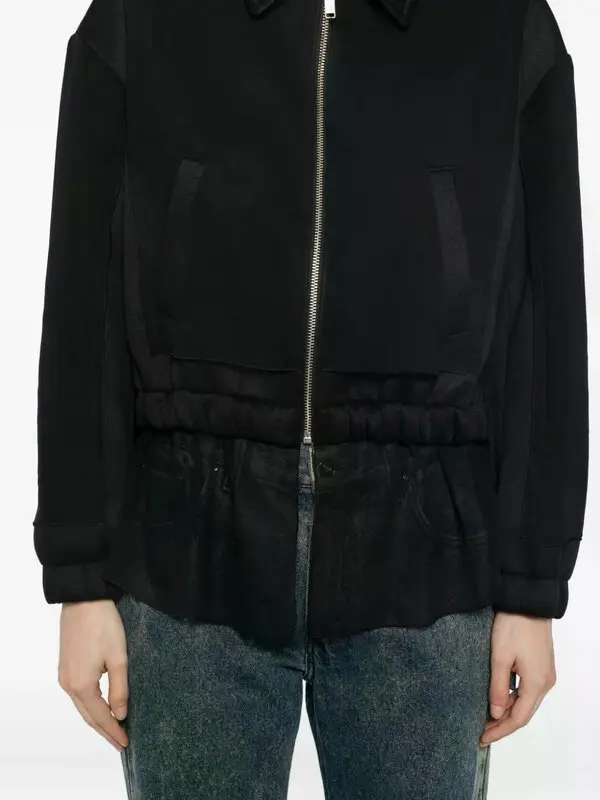 Undercover Elastic-waist Zip-front Jacket