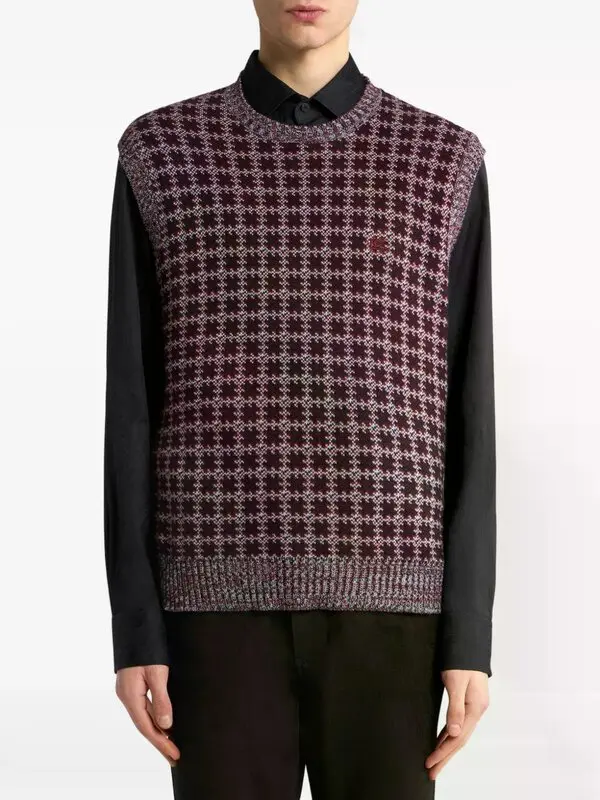 Etro Pegaso-motif Embroidered Checked Vest