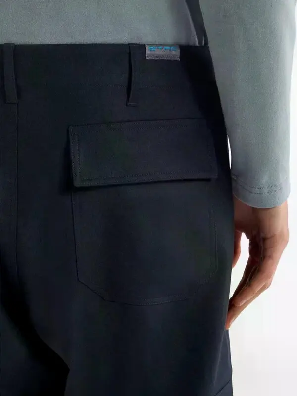 Etro Cargo-pocket Wool Trousers