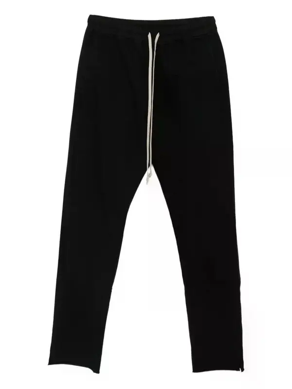 Rick Owens Drawstring Frayed Track Pants