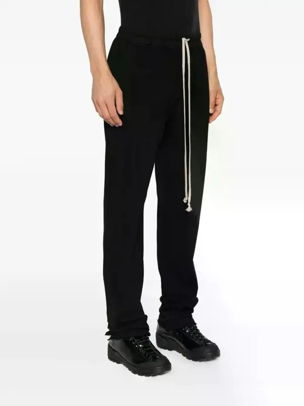 Rick Owens Drawstring Frayed Track Pants