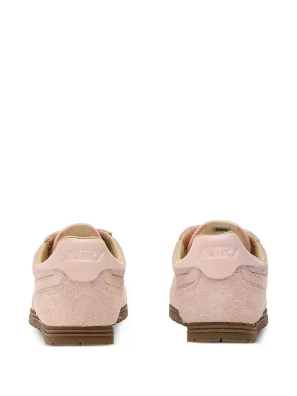 AUTRY Windspin Suede Sneakers - Pink