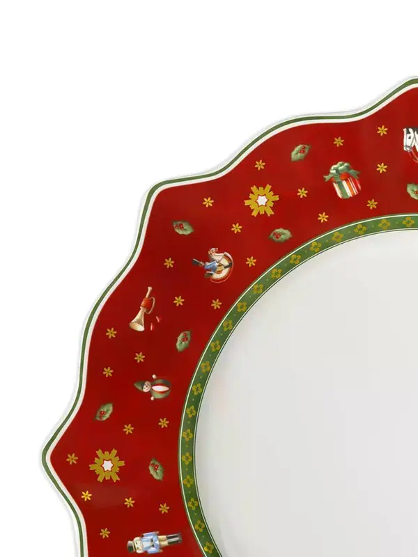 VILLEROY & BOCH Delight Scalloped-edge Plate - Red
