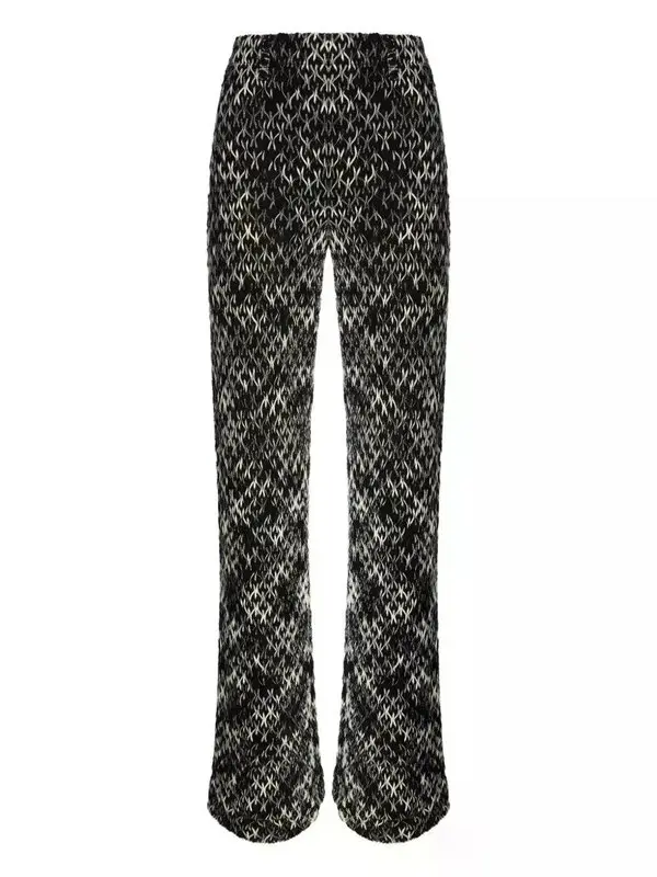 Missoni Pattern Flared Trousers
