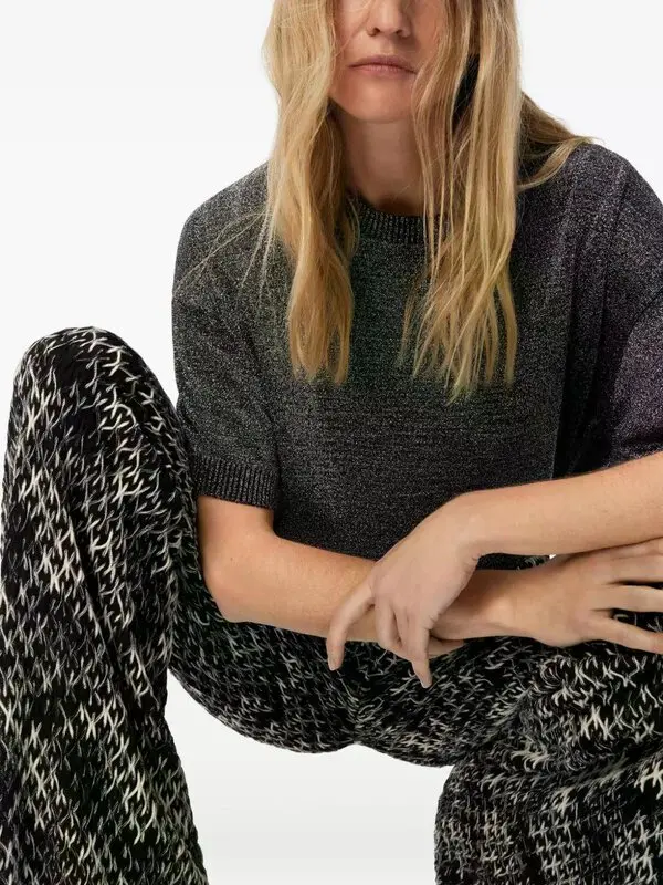 Missoni Pattern Flared Trousers