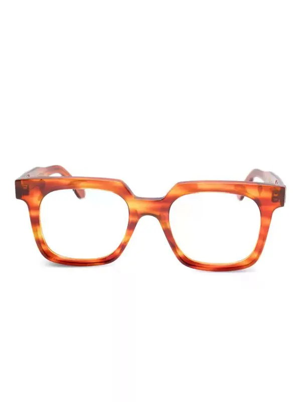 FAMILY AFFAIR Bowie Square-frame Glasses - Brown