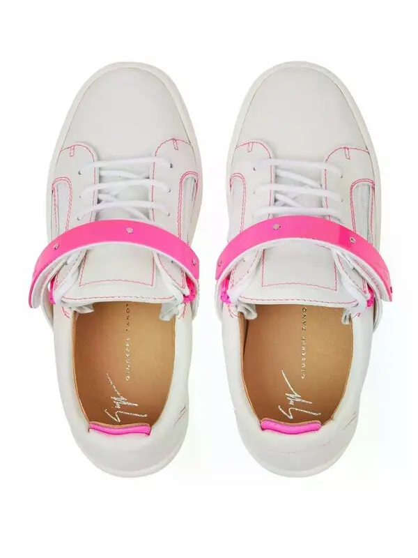 GIUSEPPE ZANOTTI Coby Touch-strap Sneakers