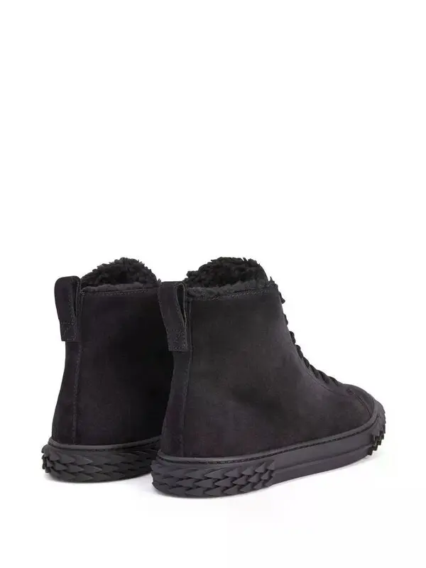 GIUSEPPE ZANOTTI Ecoblabber High-top Sneaker - Black