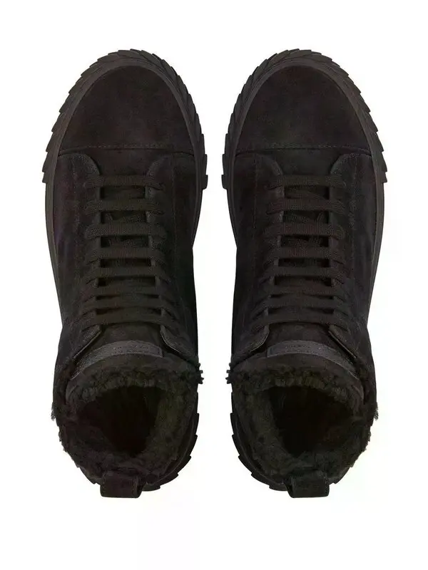 GIUSEPPE ZANOTTI Ecoblabber High-top Sneaker - Black
