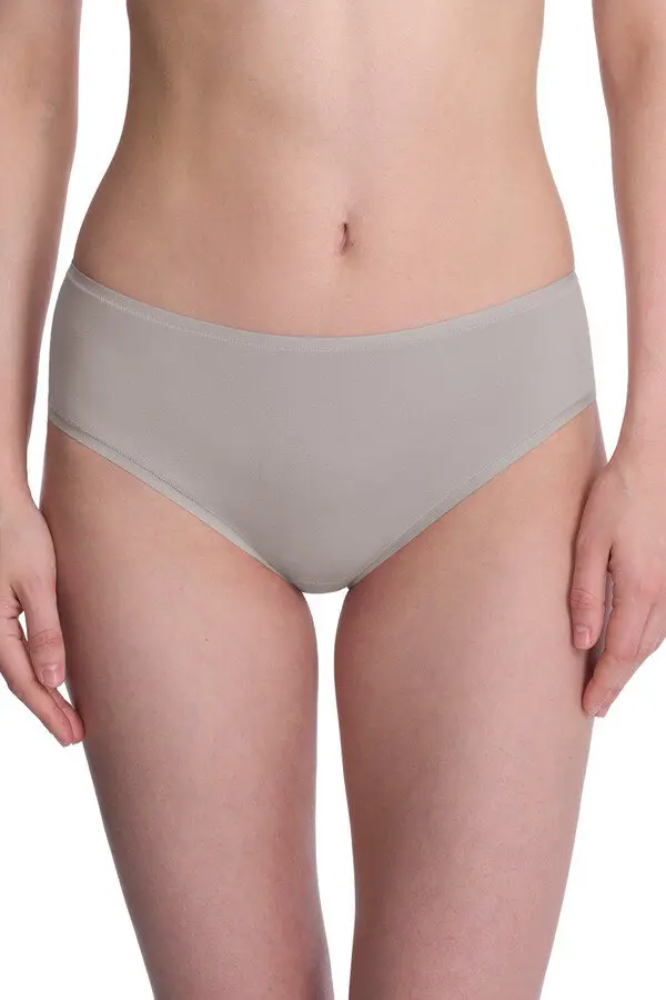 Natori Bliss Bare Cotton Hipster - Grey