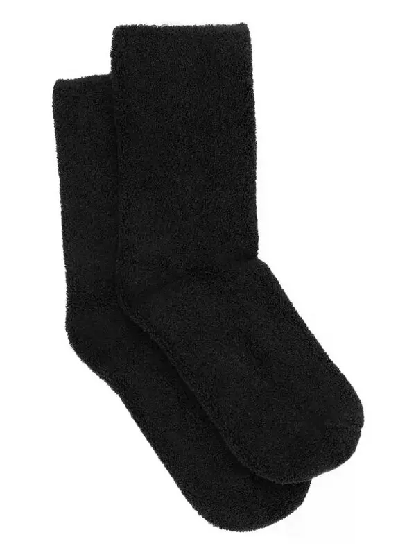 BASERANGE Fluffy Socks - Black