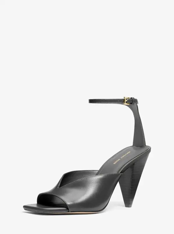 Michael Kors Electra Leather Sandal