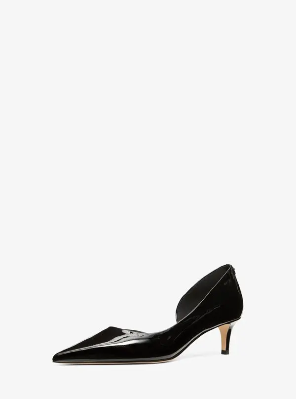 Michael Kors Elyse Patent Leather D’orsay Pumps