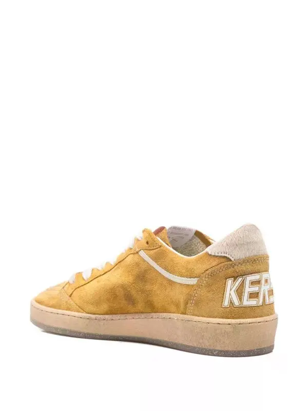 GOLDEN GOOSE Star-detail Suede Sneakers - Brown