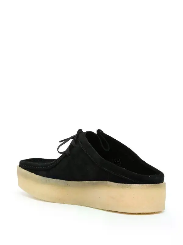 Clarks Wallabee Cup Slip-on Loafers - Black