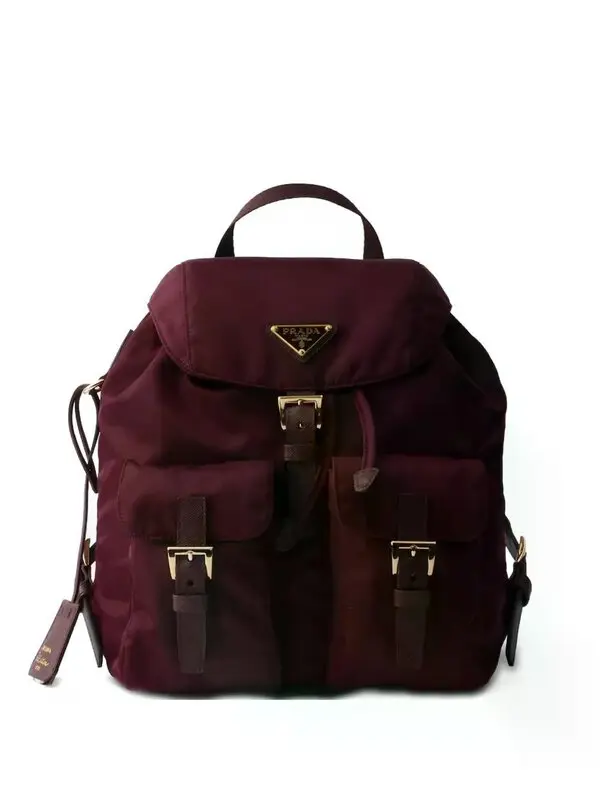 Prada Re-edition 1978 Re-nylon Drawstring Backpack - Red