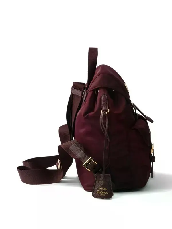 Prada Re-edition 1978 Re-nylon Drawstring Backpack - Red
