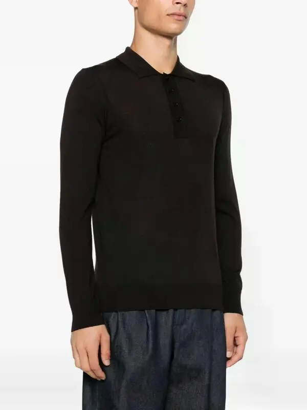 PAOLO PECORA Long-sleeve Polo Shirt