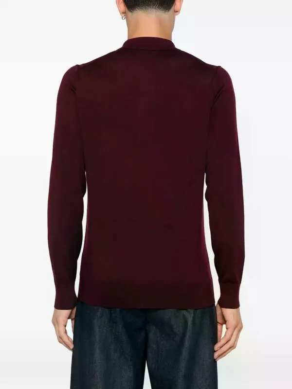 PAOLO PECORA Wool Polo Shirt