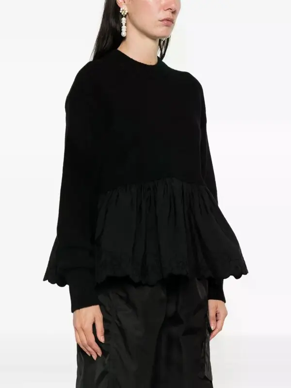 Cecilie Bahnsen Ruffled Sweater