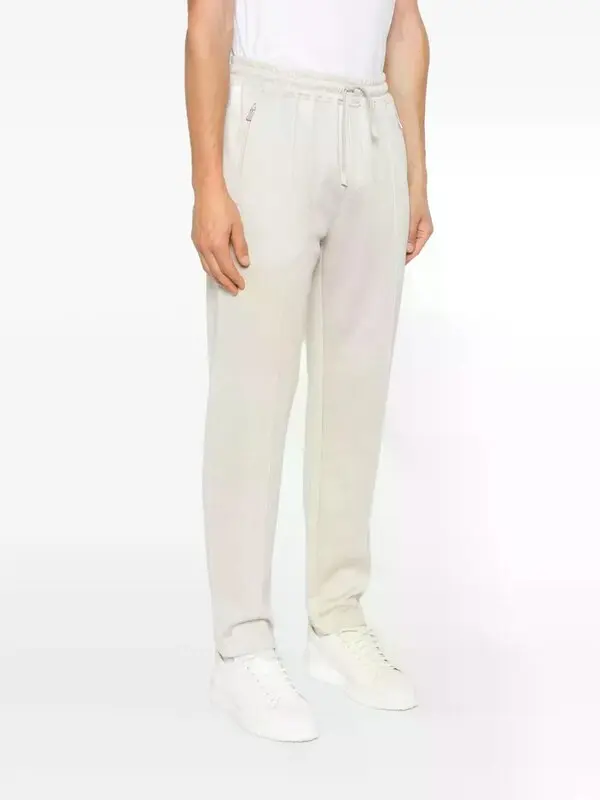 Eleventy Drawstring Zip-pocket Track Pants