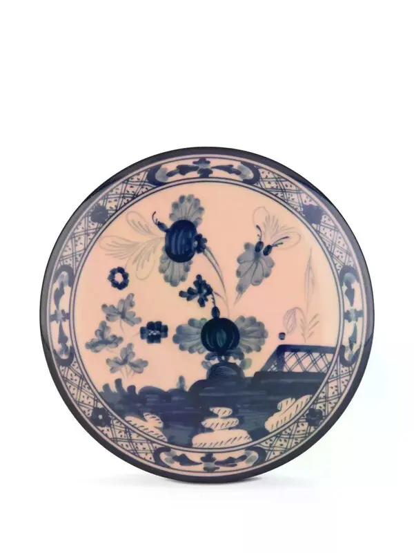 GINORI 1735 Floral-print Round Box