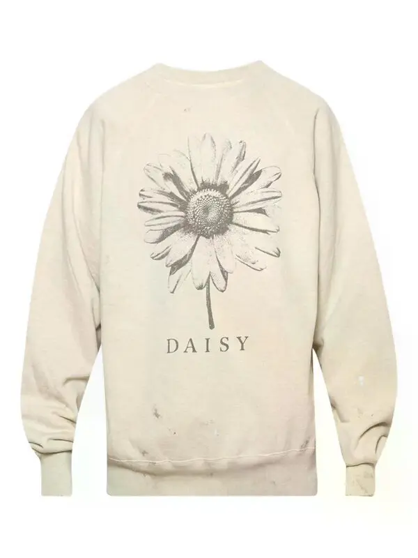 SAINT MXXXXXX Daisy-print Sweatshirt