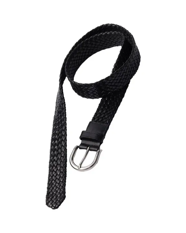 Prada Braided Leather Belt