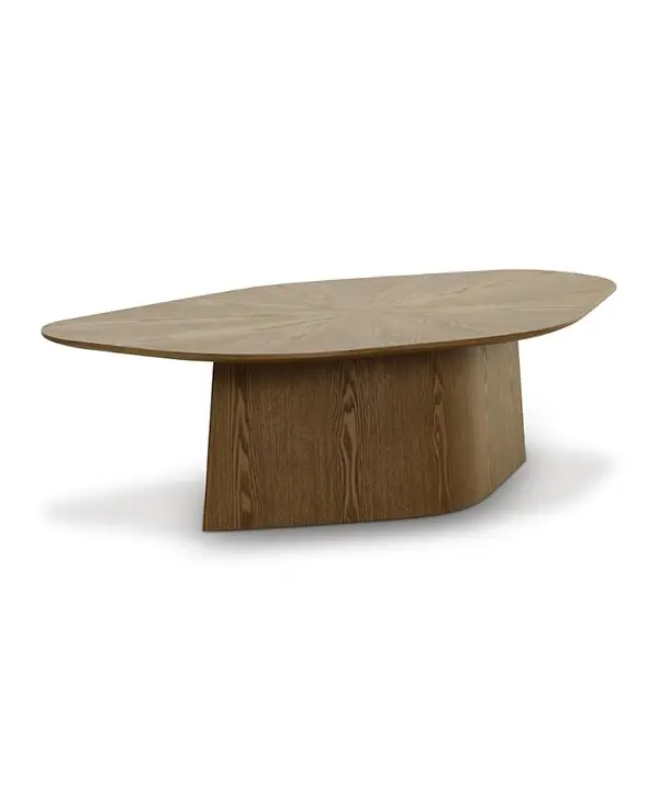 TOV FURNITURE Roche Ash Geometric Coffee Table - Brown