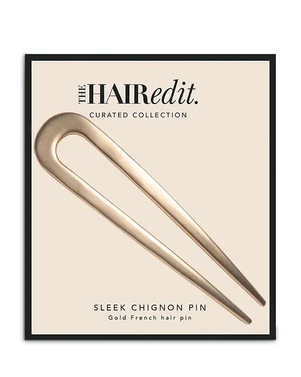 THE HAIR EDIT Sleek Chignon French Hair Pin - No Color