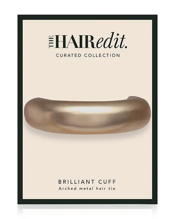 THE HAIR EDIT Arched Metal Hair Tie - No Color