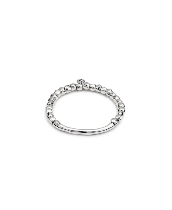UNODE50 Tubo Bracelet - Silver