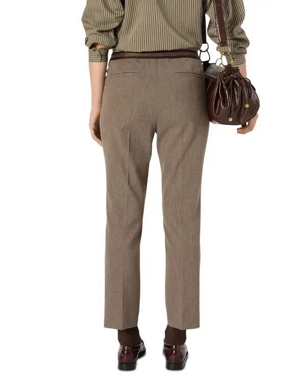 Gerard Darel Fitted Trousers - Rope