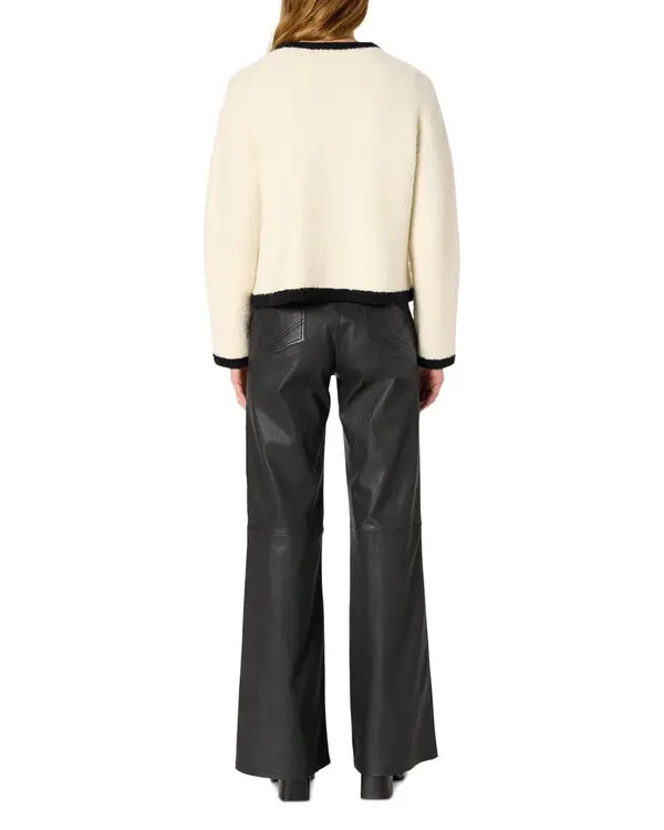 Gerard Darel Ewa Contrast Trim Cardigan