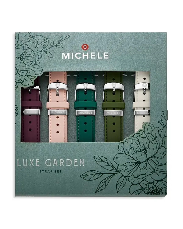 Michele Luxe Garden 18mm Strap Set - Multi