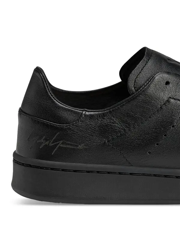 Y3 Stan Smith Lace Up Sneakers - Black