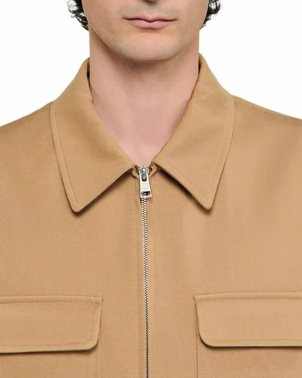 Sandro Casual Jacket - Camel