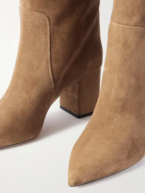 Paris Texas Anja 70 Suede Knee Boots
