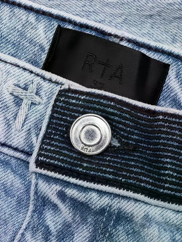 RtA Clayton Distressed Jeans - Blue