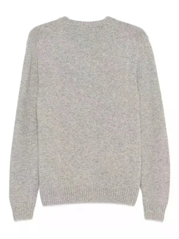 ZANONE Crew-neck Wool Sweater - Grey