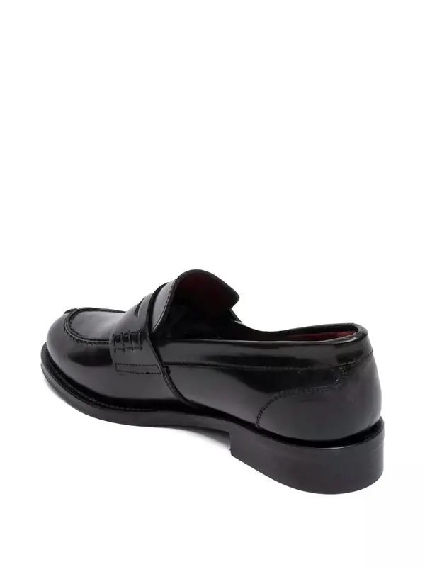SOMMET Penny-strap Leather Loafers